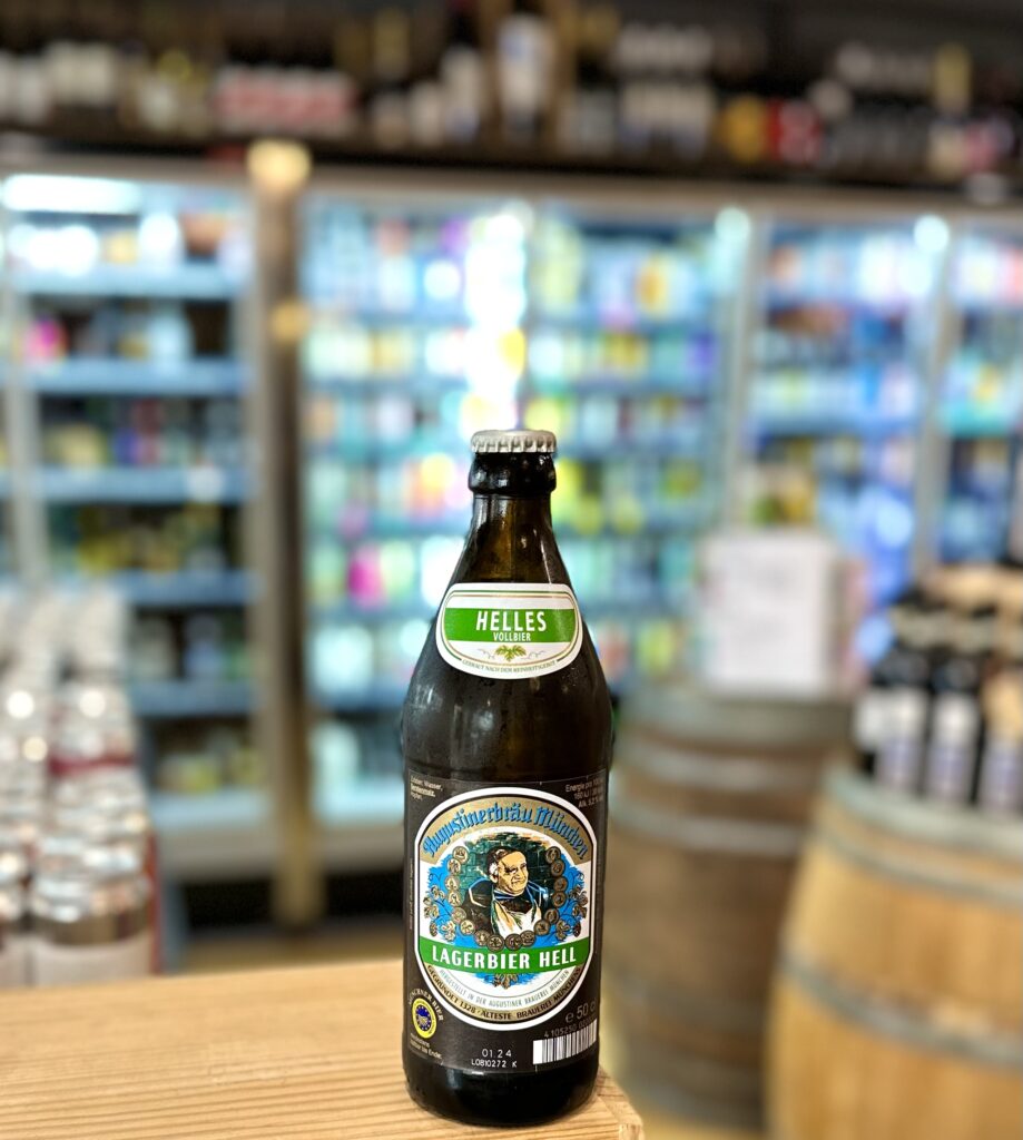 Buy Augustiner Bräu Lagerbier Hell • £3.65 | Wine Barrel Online